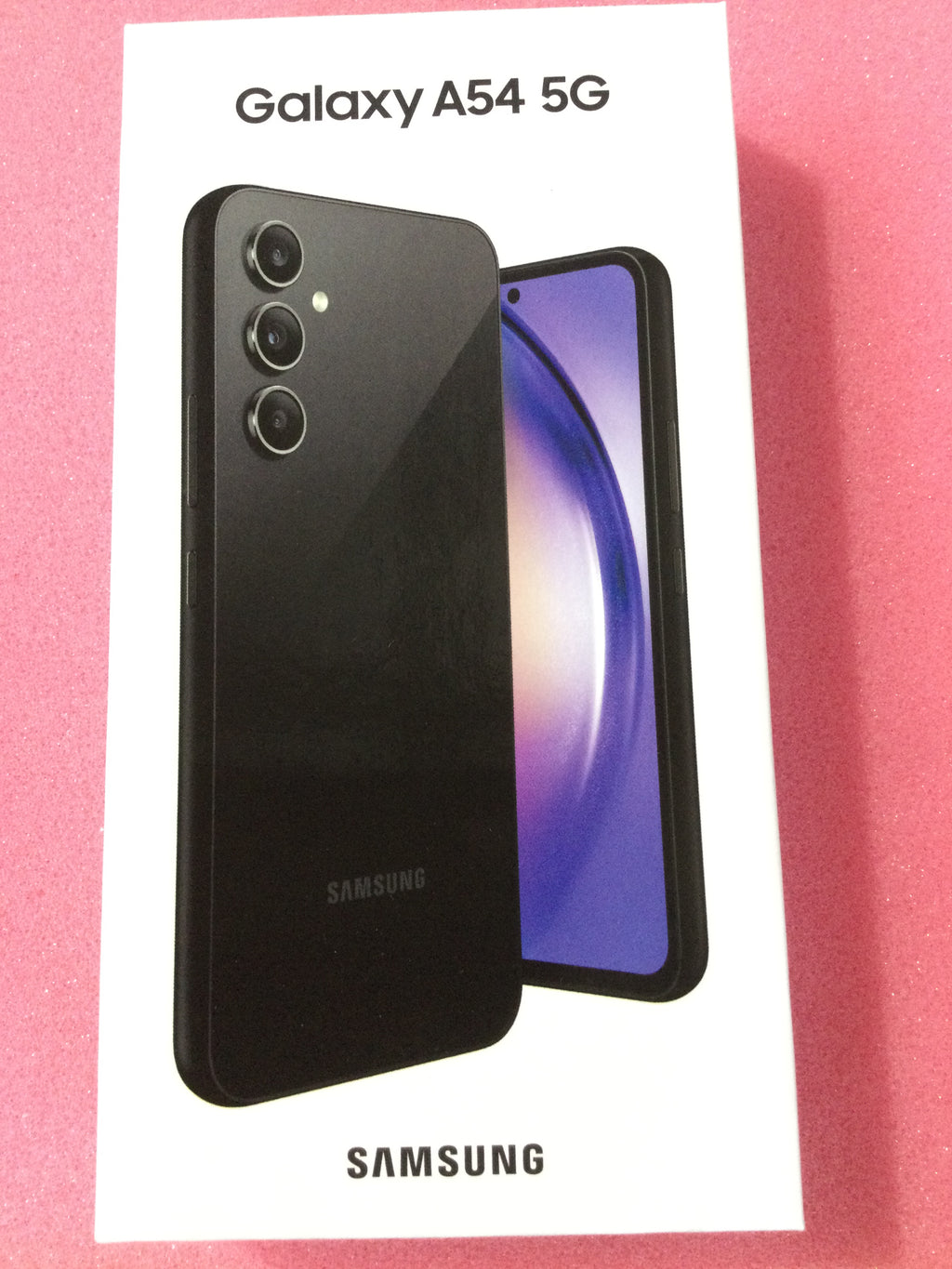 SAMSUNG GALAXY A54 SM-A546E/DS 128GB, 6GB RAM 5G Awesome Graphite 1YR – SMG